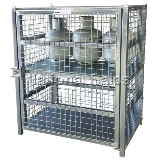 LPG Gas Cage 12 X 9Kg : Online LPG Gas Cage 12 X 9Kg : 12 X 9Kg Gas Storage Cage : Gas Storage ...