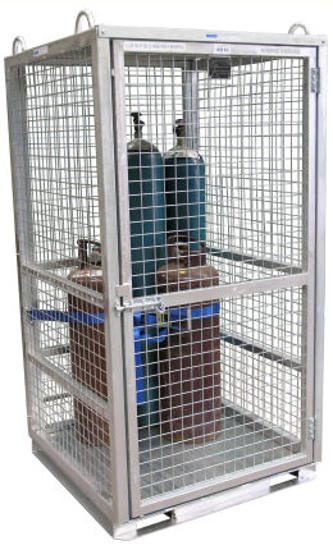 Gas Bottle Storage Cage : Gas pallet Cage : Gas Cylinder Cage ...